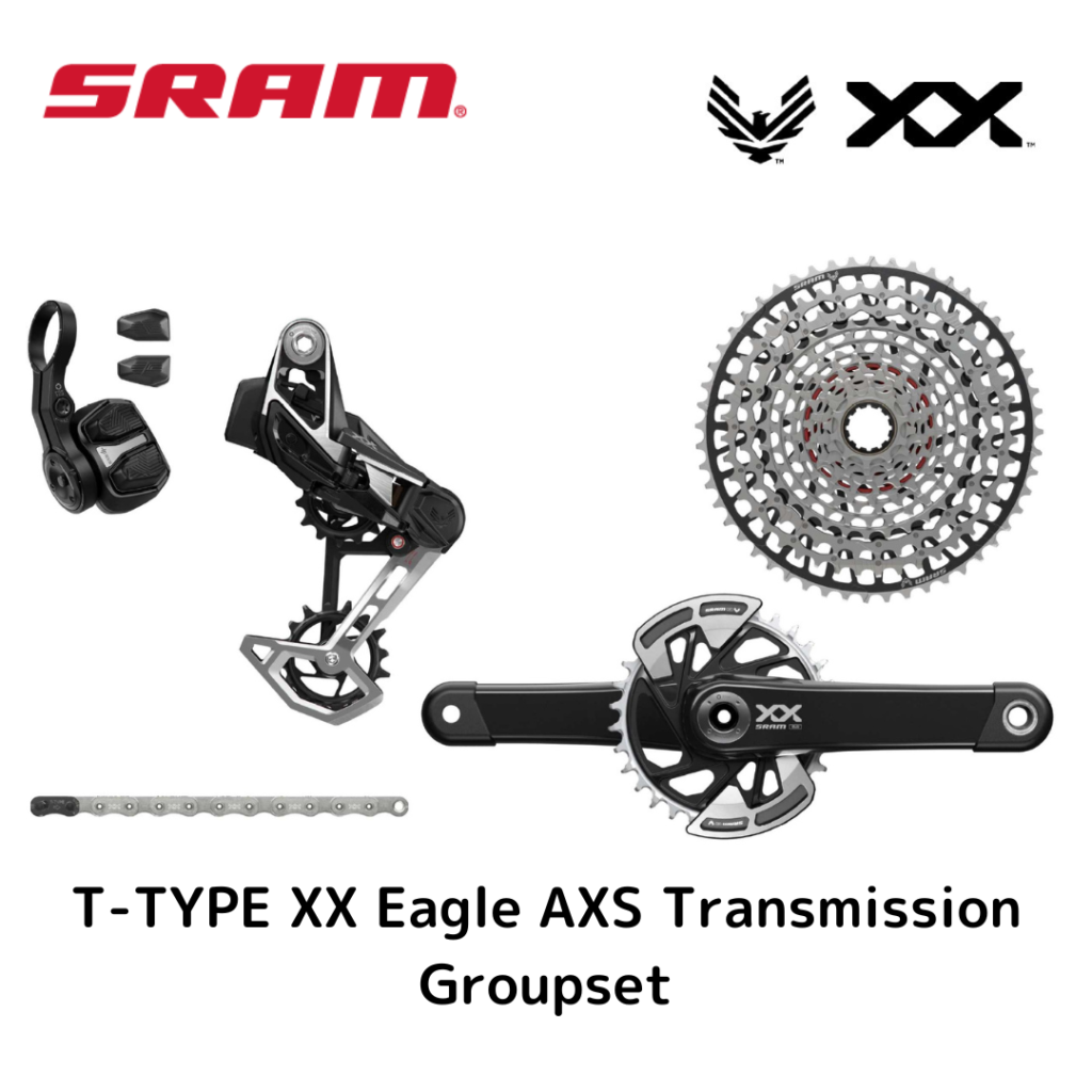 【SRAM】T-TYPE XX Eagle AXS トランスミッション グループセット KATO CYCLE Online